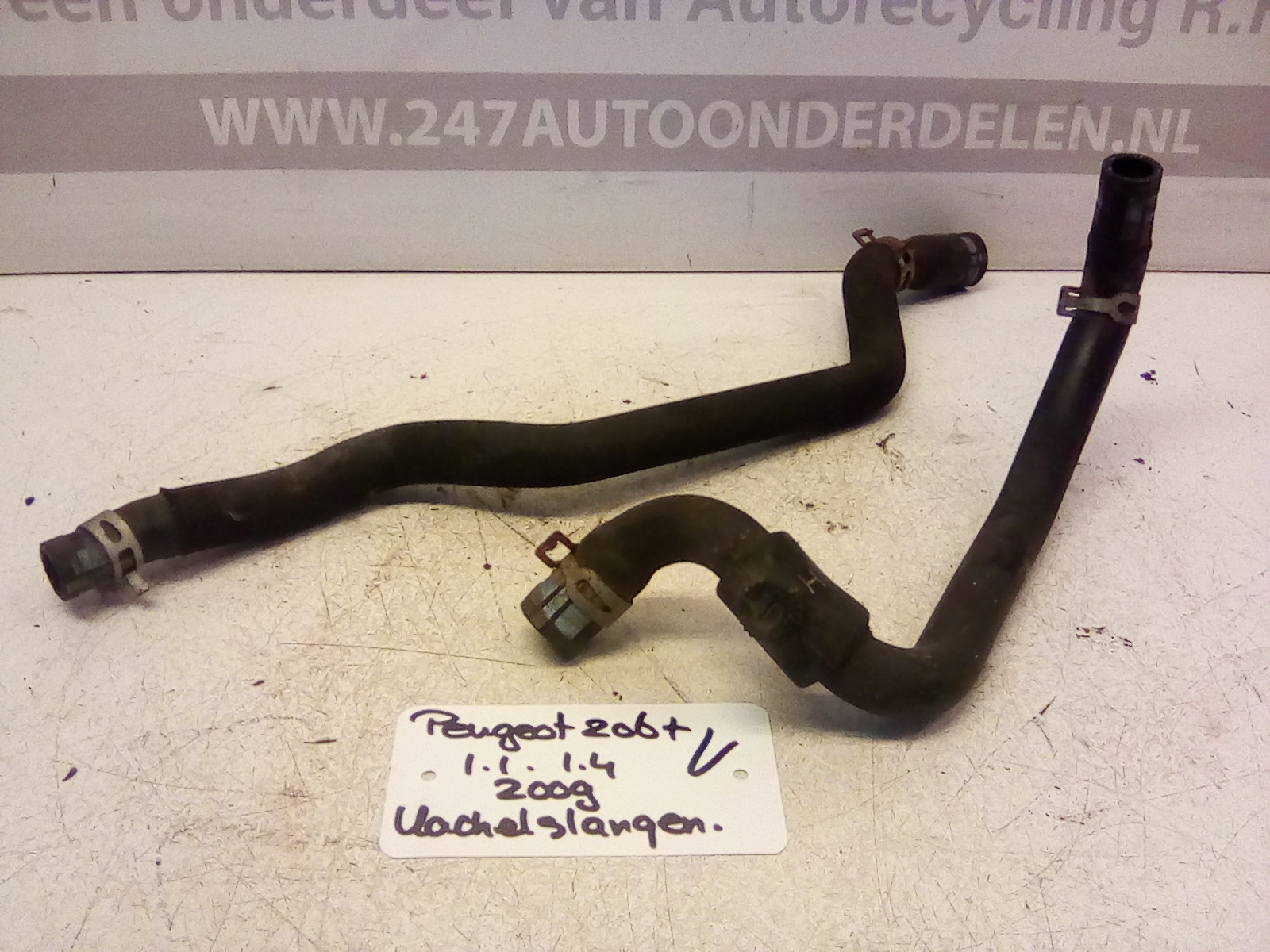 Kachel Slangen Peugeot 206+ 1.1 1.4 2008-2012 - 247 Auto Onderdelen