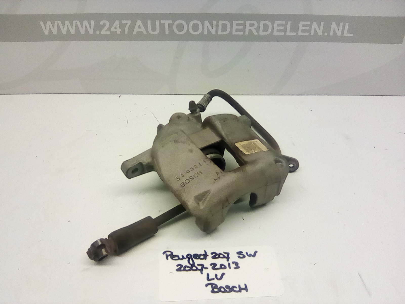 Remklauw Links Voor Peugeot 207 SW 2007-2013 Bosch (D85) - 247 Auto ...